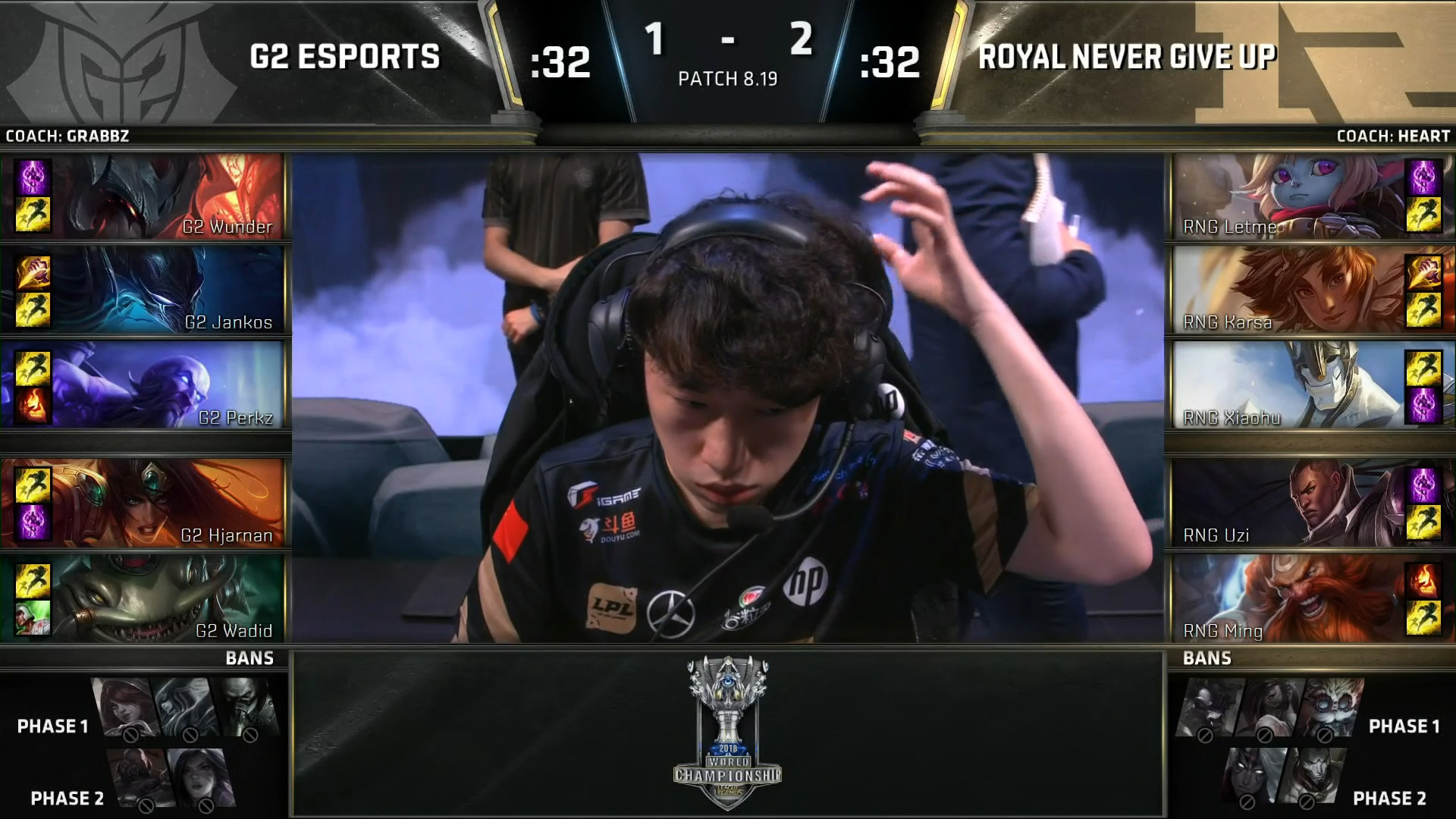 LOL S8战报：惊天冷门，八强赛RNG全队玩蛇不敌G2_3DM网游