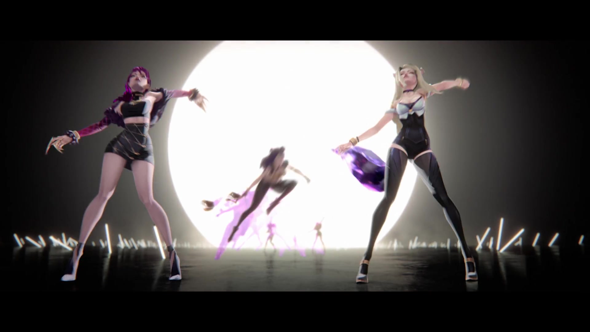 这身材简直犯规！《英雄联盟》KDA女团皮肤官方MV_3DM网游