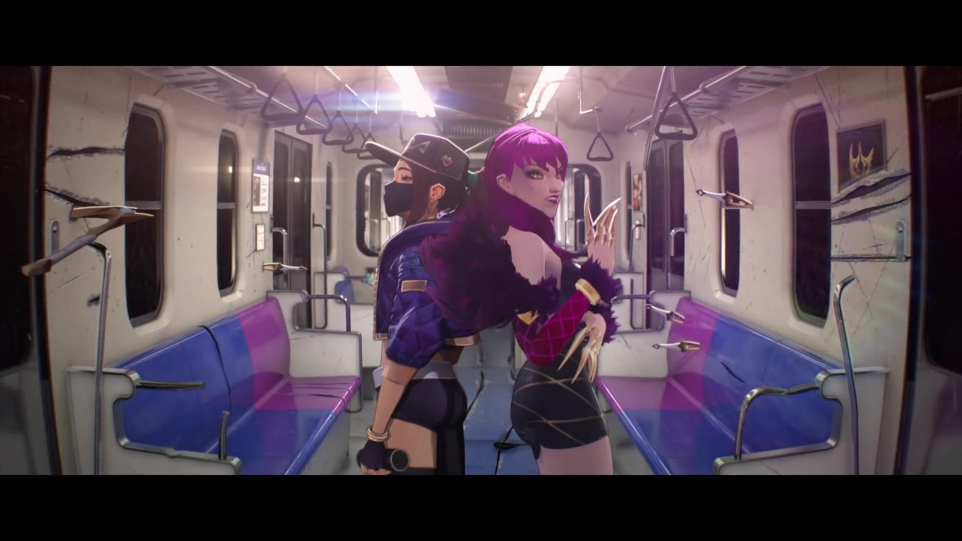 这身材简直犯规！《英雄联盟》KDA女团皮肤官方MV_3DM网游