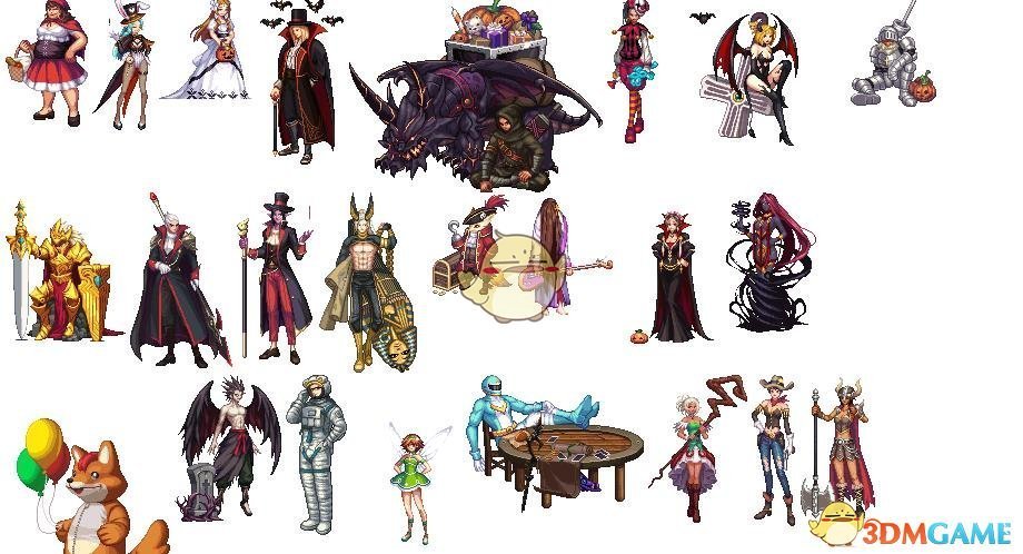 DNF2018万圣节装扮怎么样_ 2018万圣节NPC装扮外观大全_3DM网游