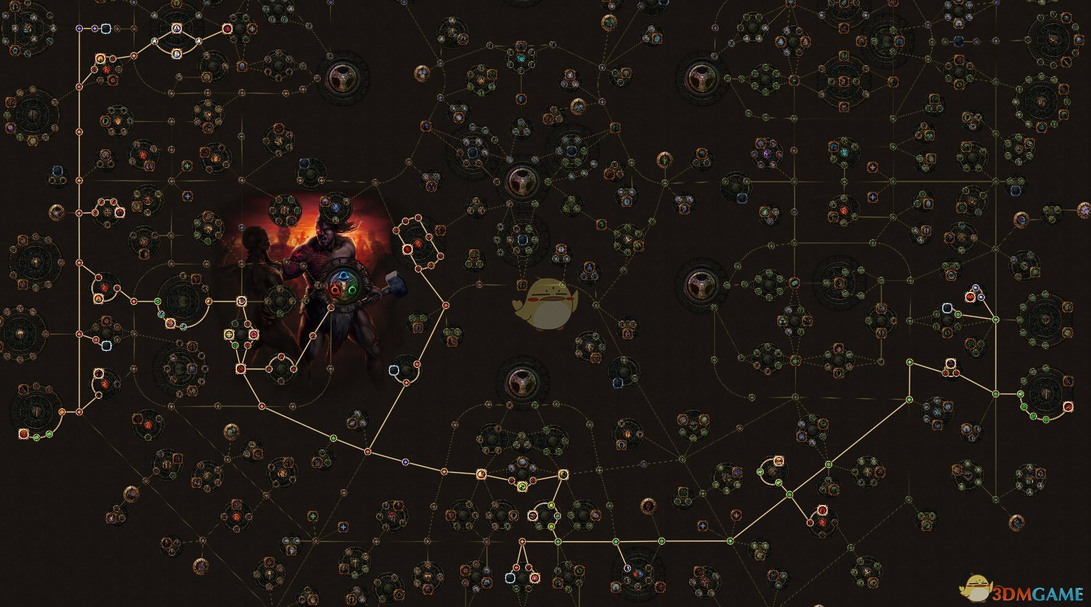 天赋_流放之路3.4酋长奉献之路BD怎么搭配_S5酋长奉献之路BD攻略_3DM网游